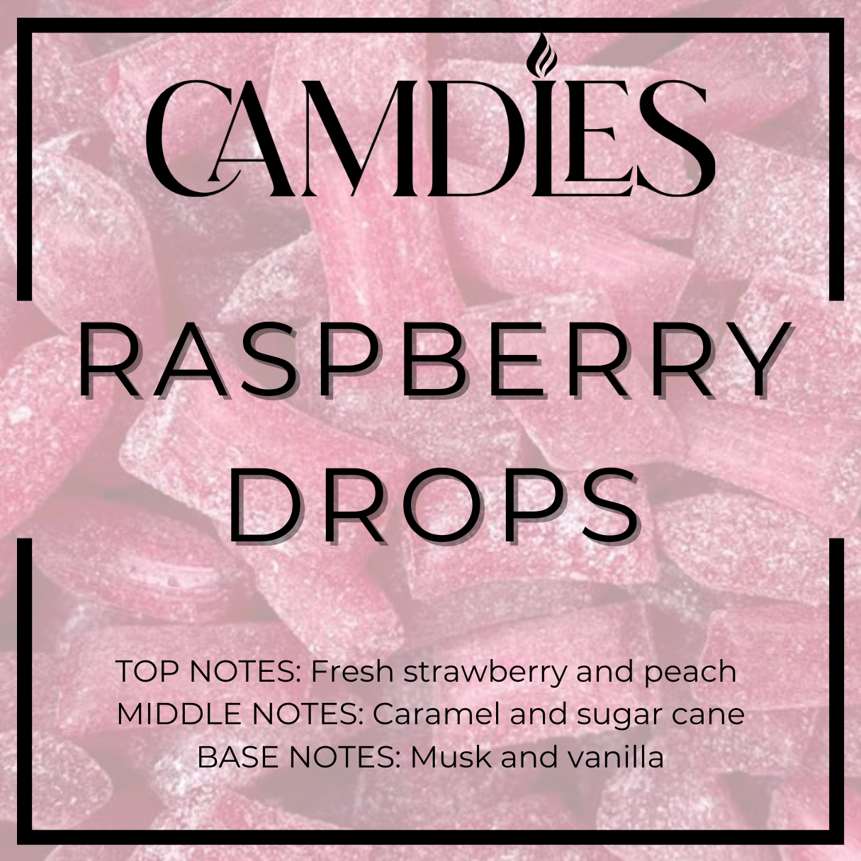 Raspberry Drops – CAMDLES